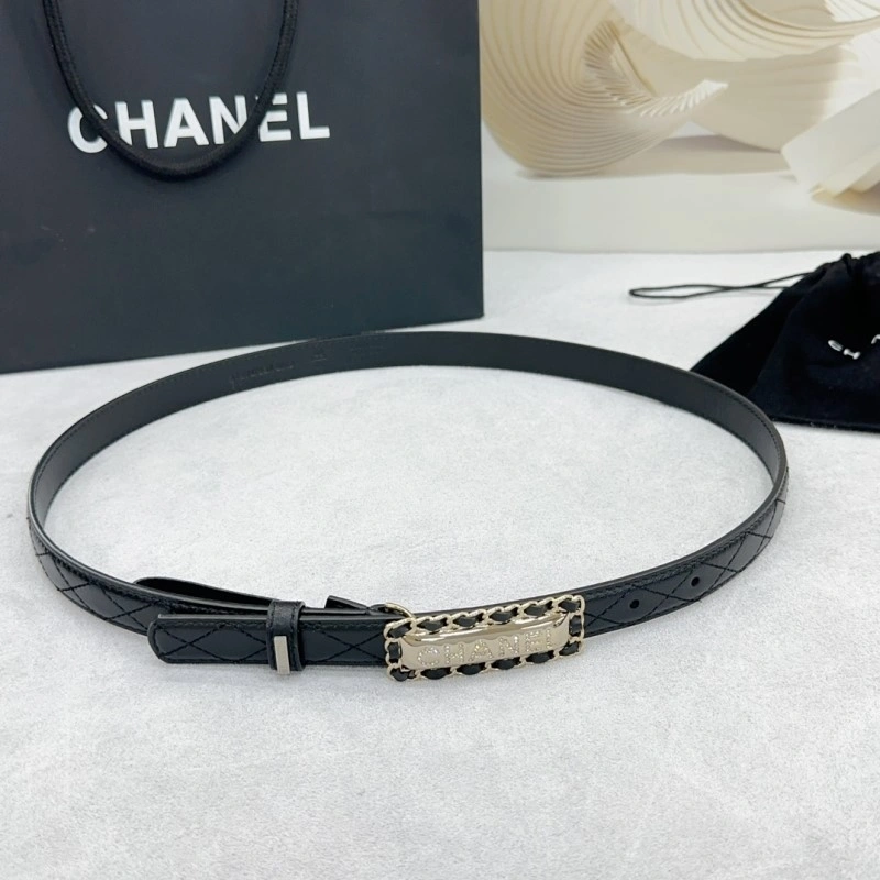 Brand-authenticated Chanel Belts