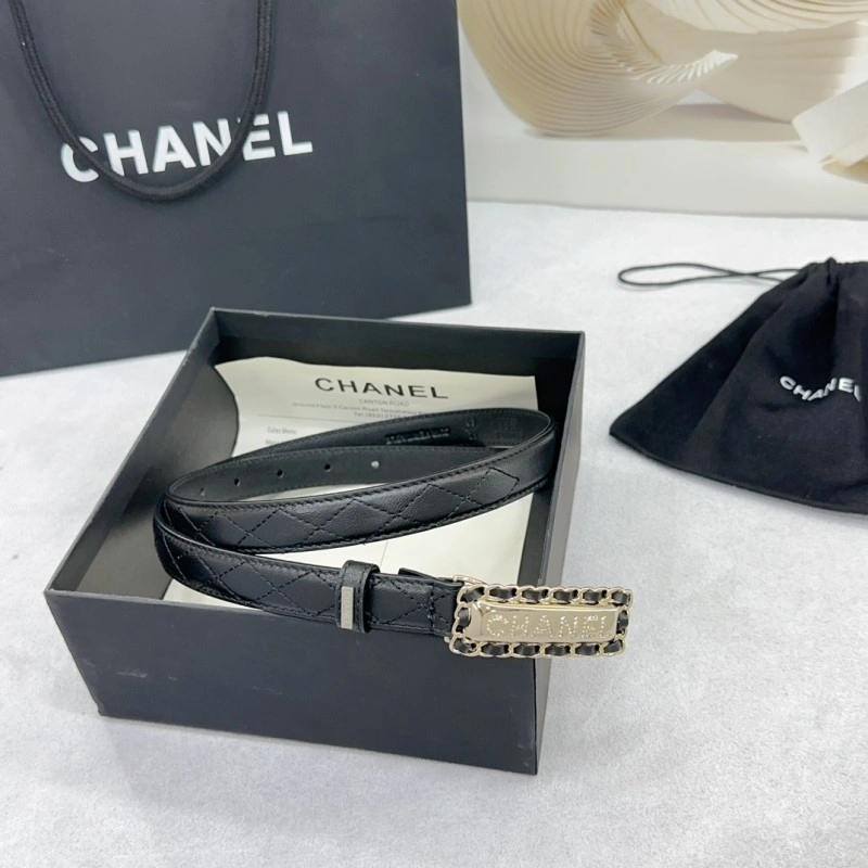 Brand-authenticated Chanel Belts