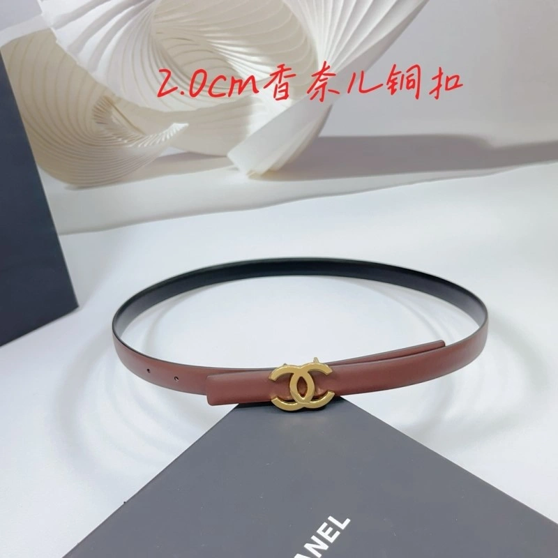 Brand-authenticated Chanel Belts