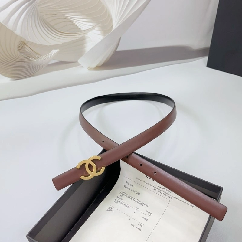 Brand-authenticated Chanel Belts