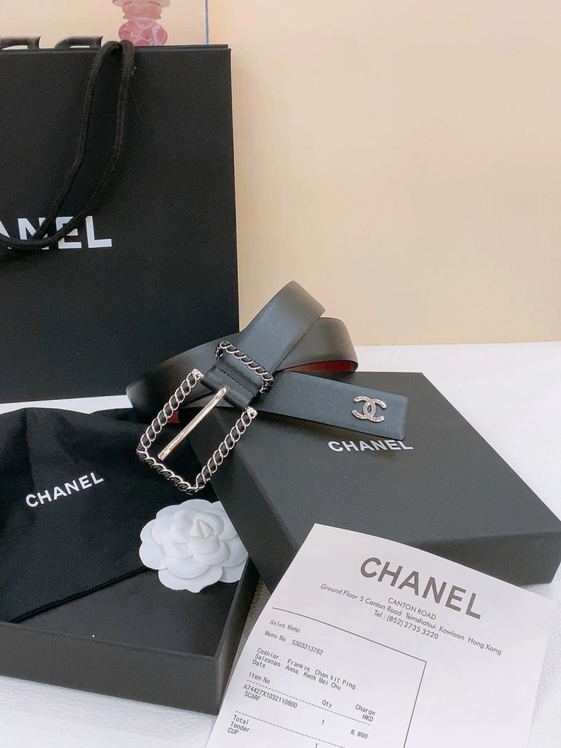 Authentic Chanel Belts