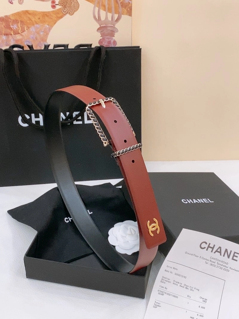 Real Chanel Belts