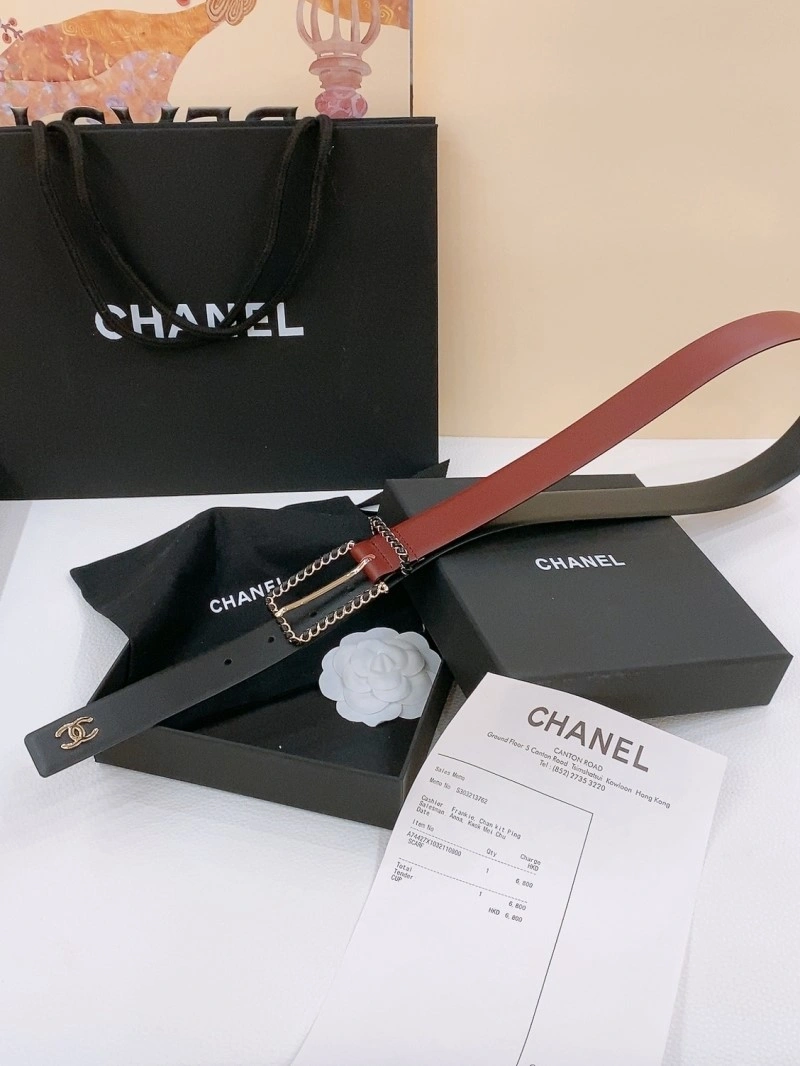 Real Chanel Belts
