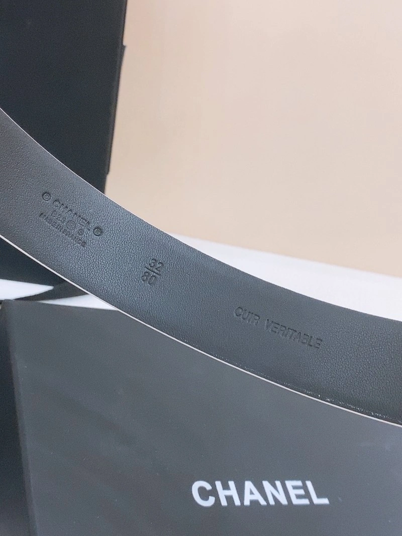 Brand-authenticated Chanel Belts
