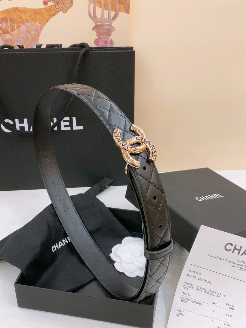 Official Chanel Belts