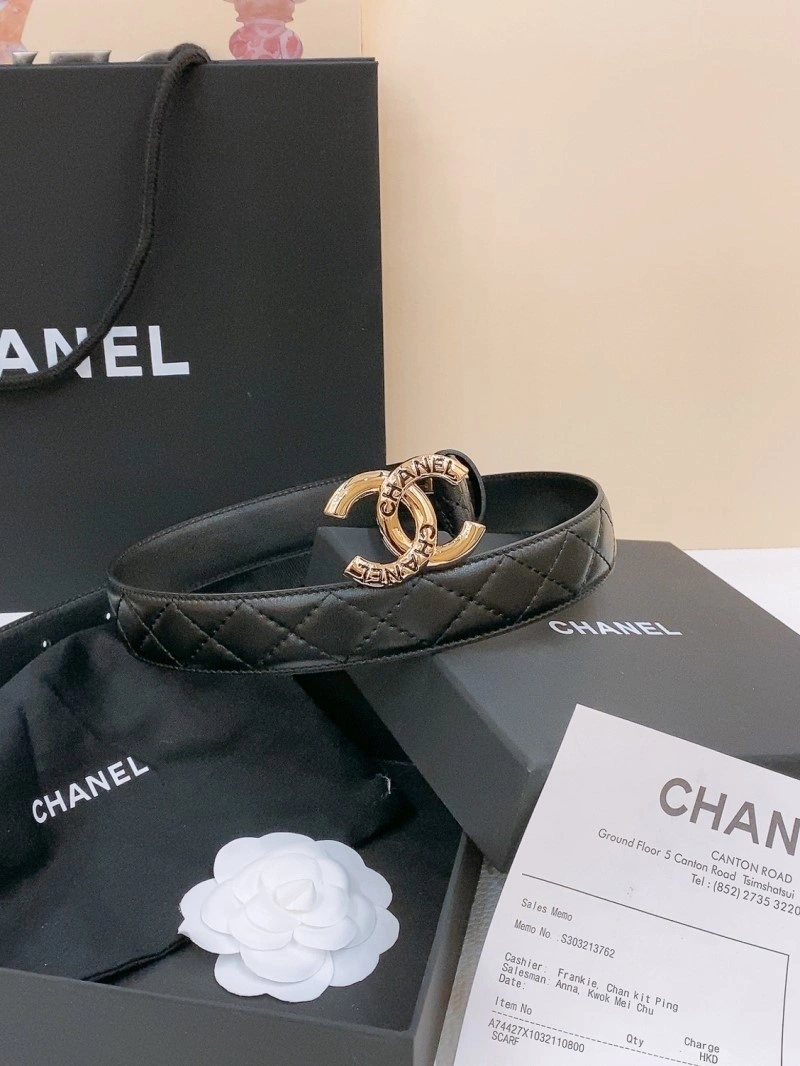 Official Chanel Belts