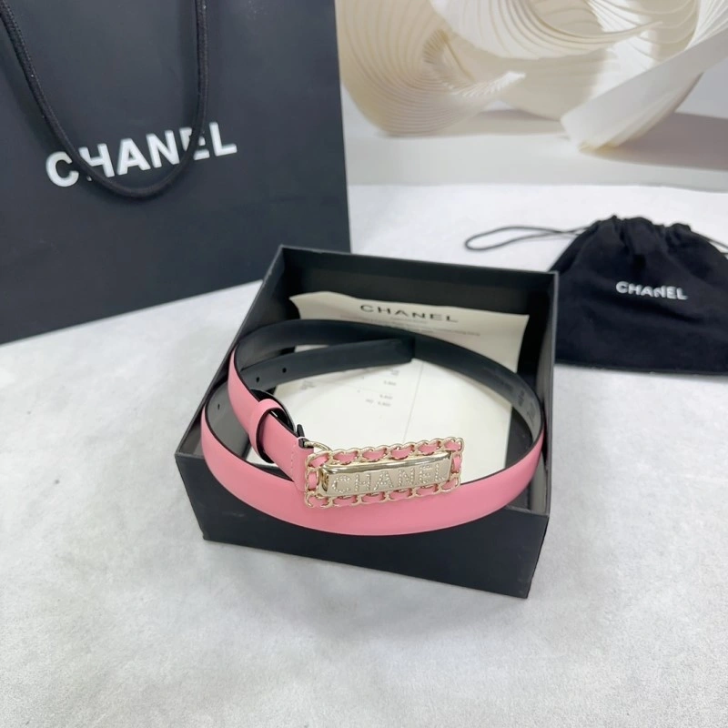 Brand-authenticated Chanel Belts