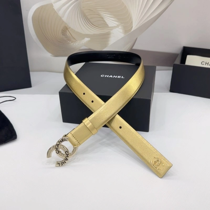 Brand-authenticated Chanel Belts