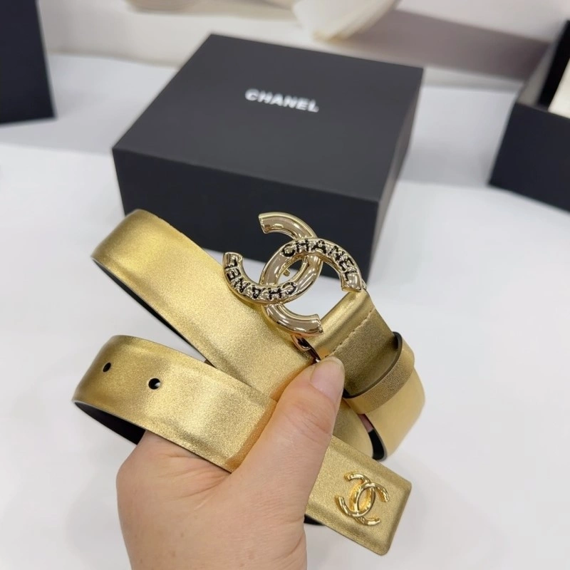 Brand-authenticated Chanel Belts