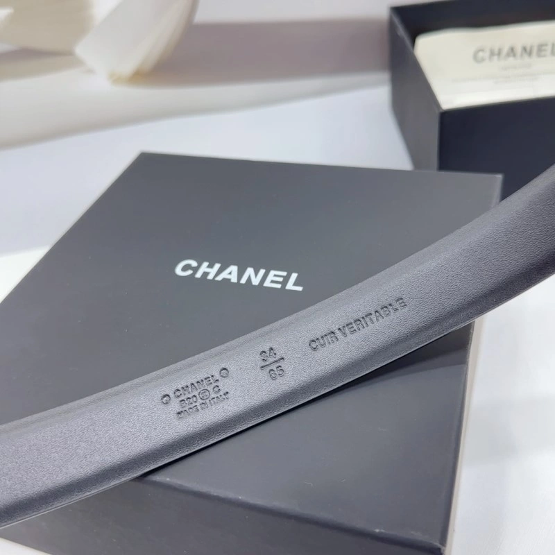 Brand-authenticated Chanel Belts