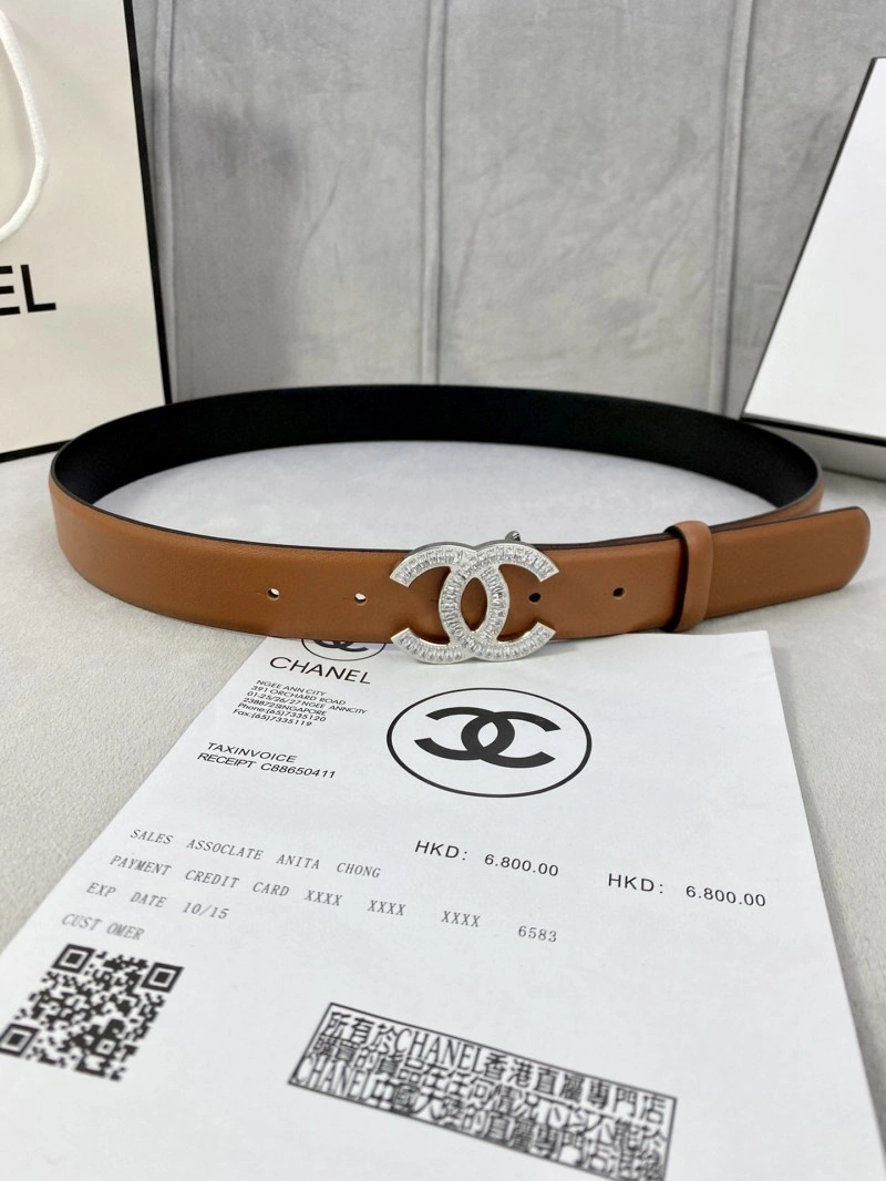 Budget-friendly Chanel Belts