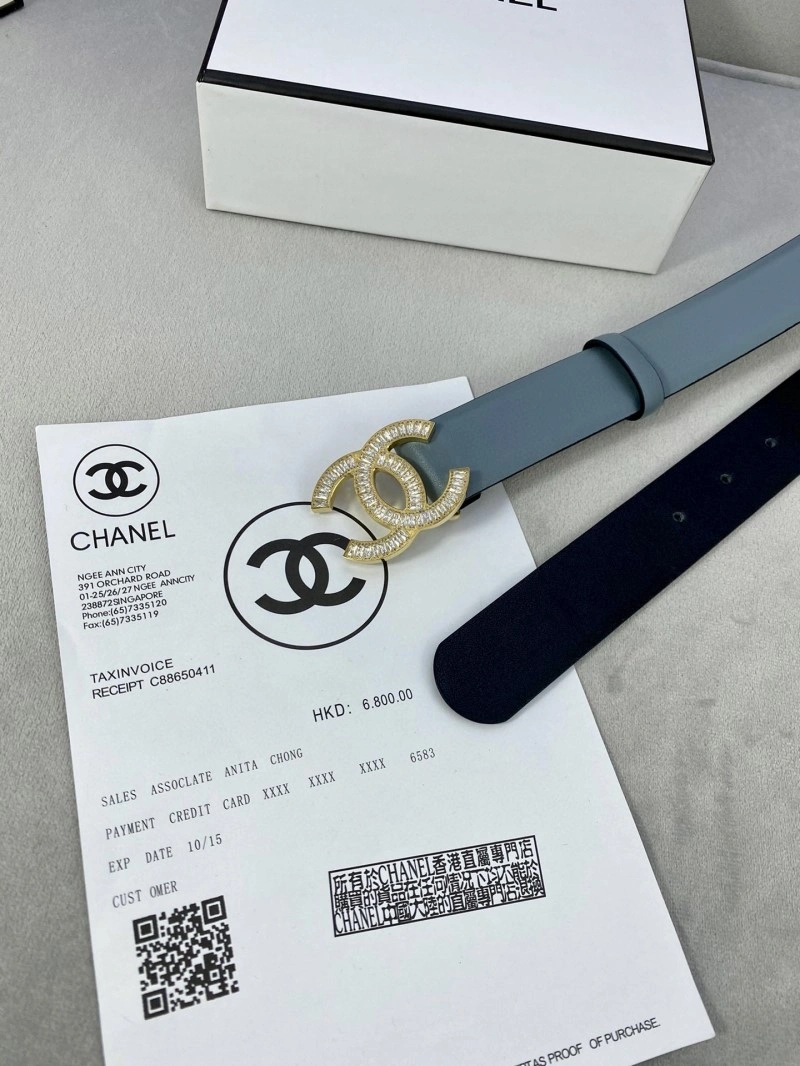 Exact replica Chanel Belts