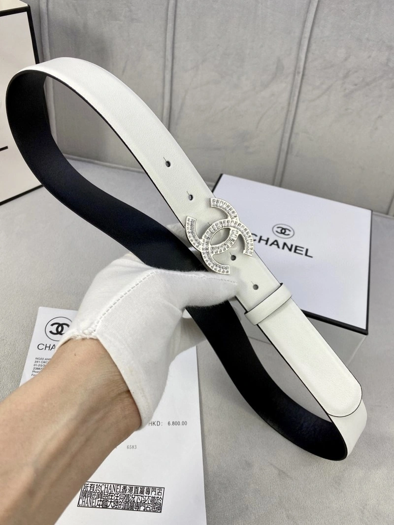 Brand-authenticated Chanel Belts