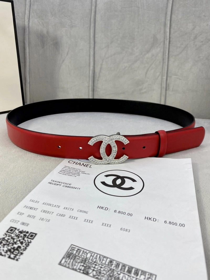 Official Chanel Belts