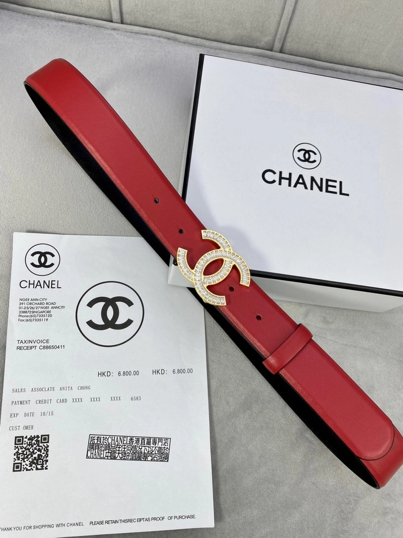 Official Chanel Belts