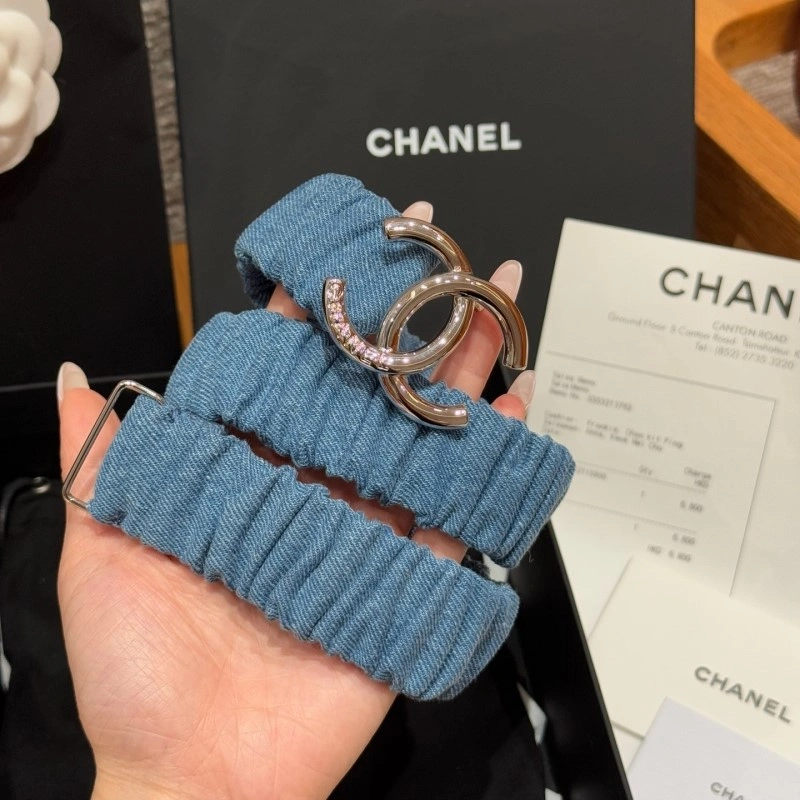 Brand-authenticated Chanel Belts