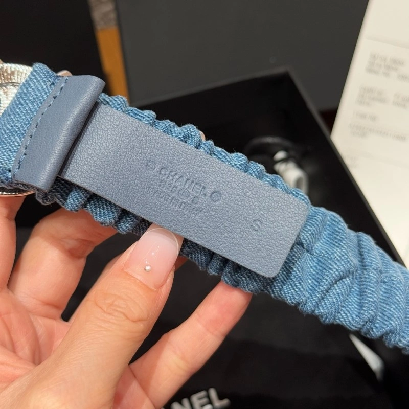 Brand-authenticated Chanel Belts