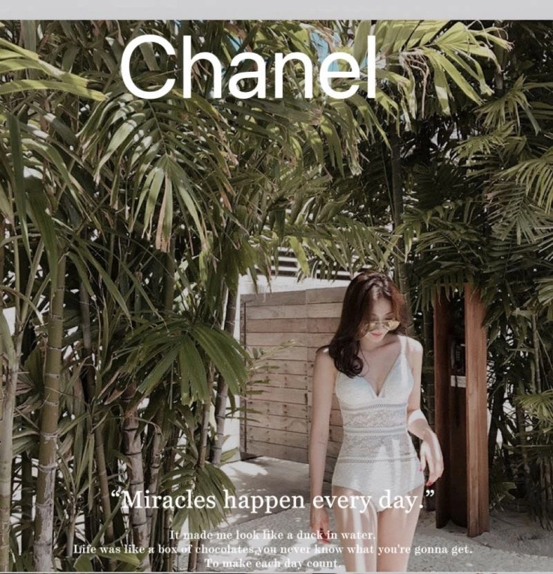 Cut-rate Chanel Bikins