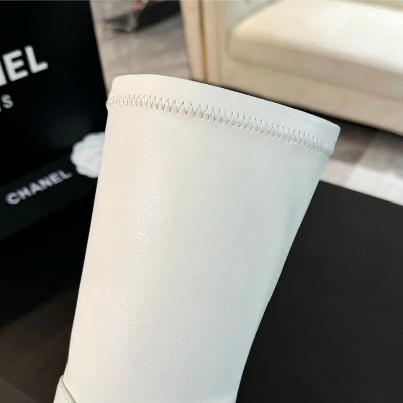 Brand-authenticated Chanel Boots