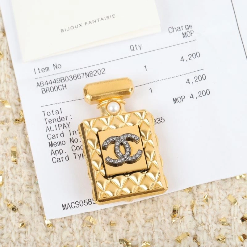Authentic Chanel Brooches
