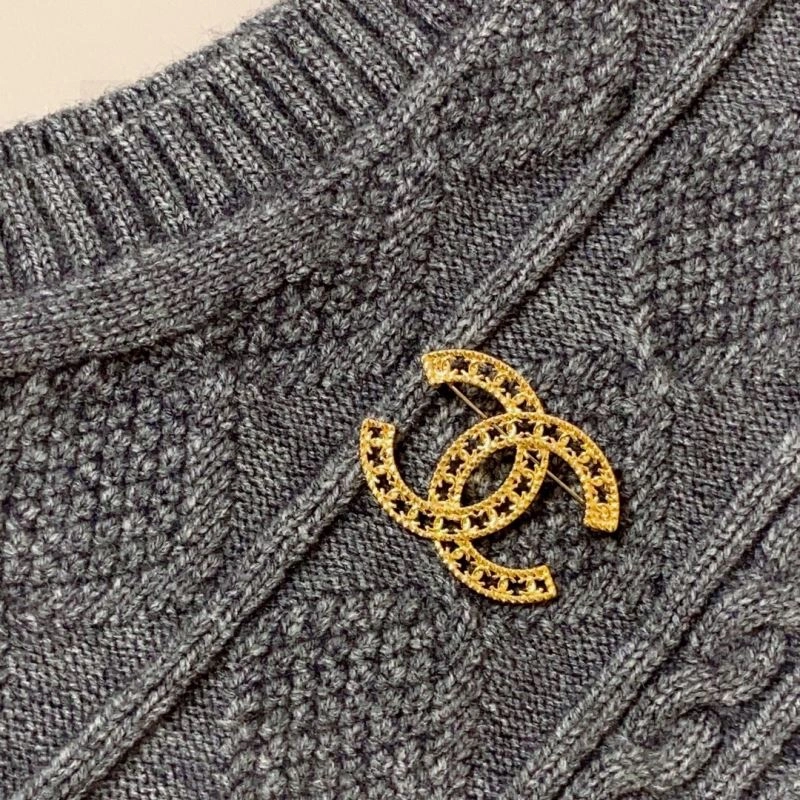 Real Chanel Brooches