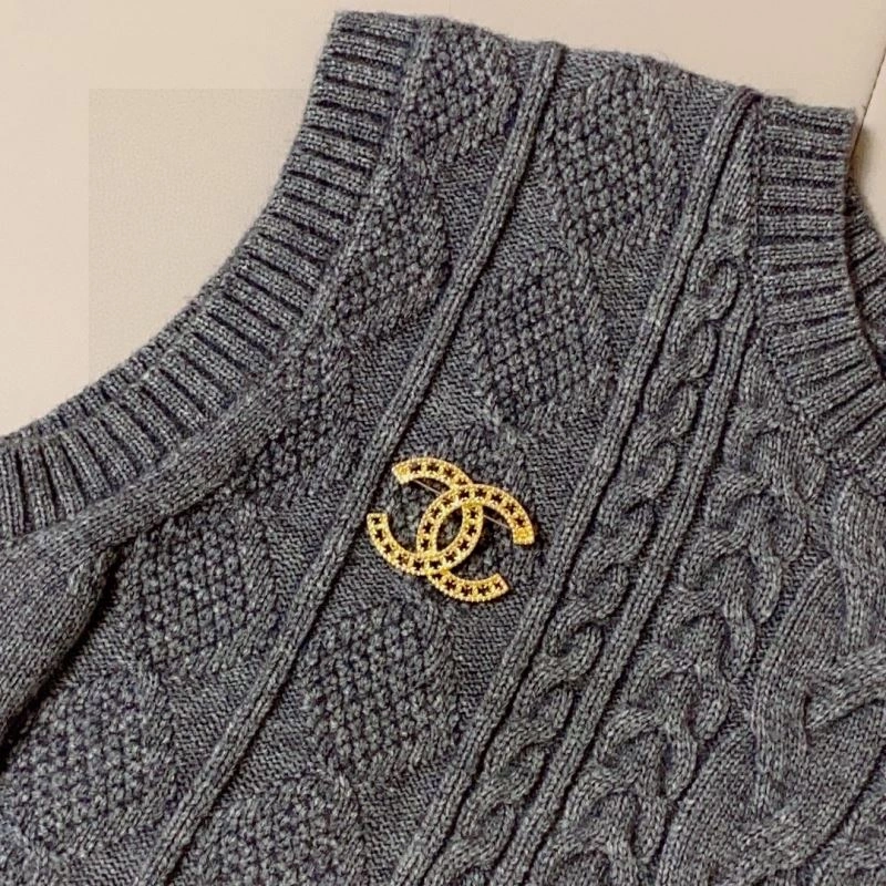 Real Chanel Brooches