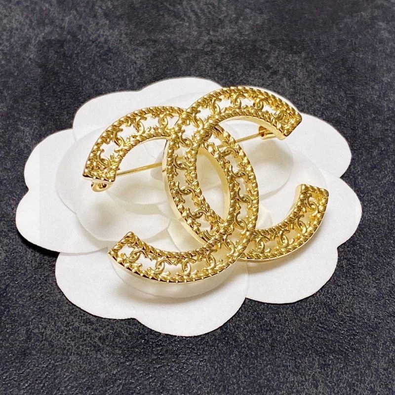 Real Chanel Brooches