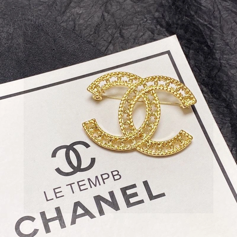 Real Chanel Brooches