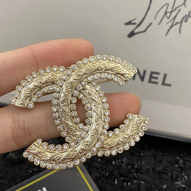 Real Chanel Brooches
