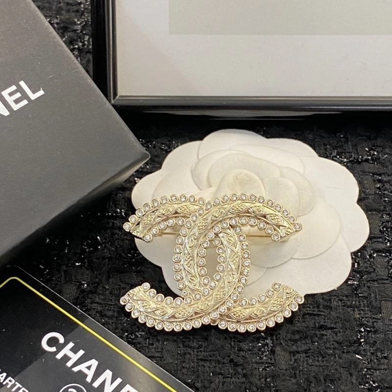 Real Chanel Brooches