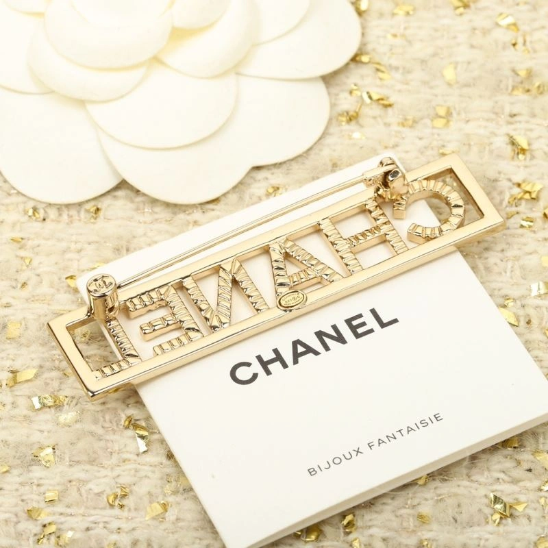Brand-authenticated Chanel Brooches