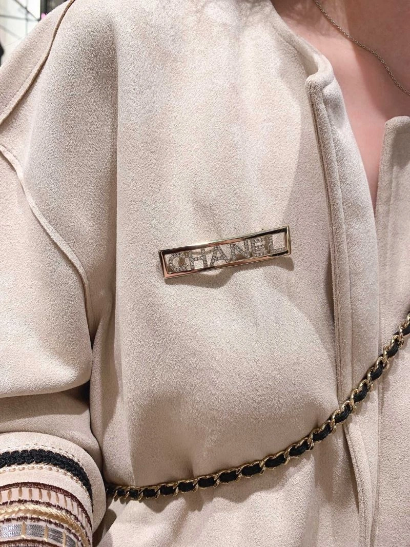 Brand-authenticated Chanel Brooches