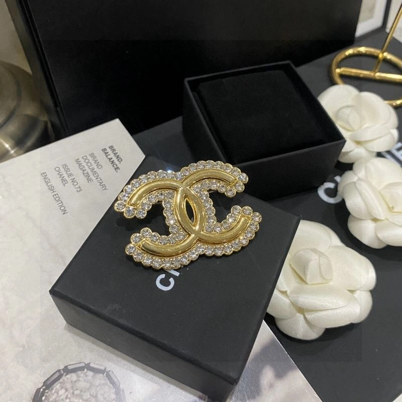 Brand-authenticated Chanel Brooches