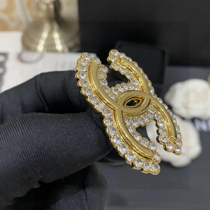 Brand-authenticated Chanel Brooches