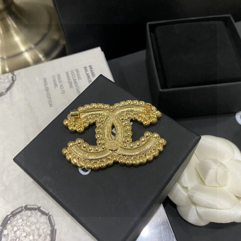 Brand-authenticated Chanel Brooches