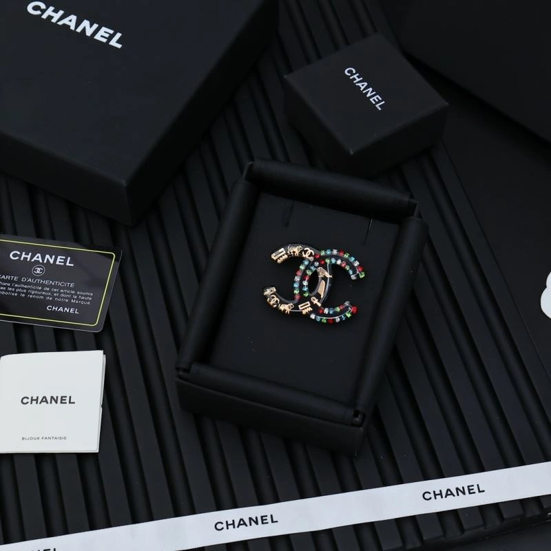 Authentic Chanel Brooches