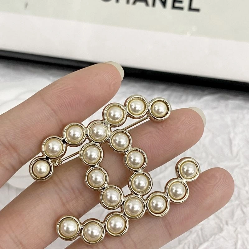 Brand-authenticated Chanel Brooches