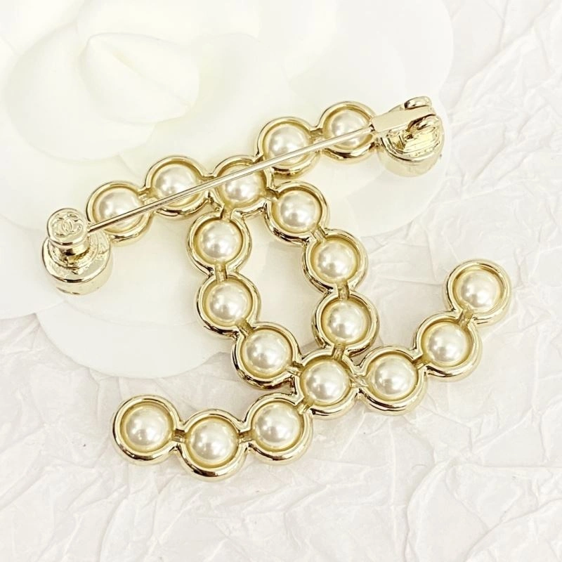 Brand-authenticated Chanel Brooches