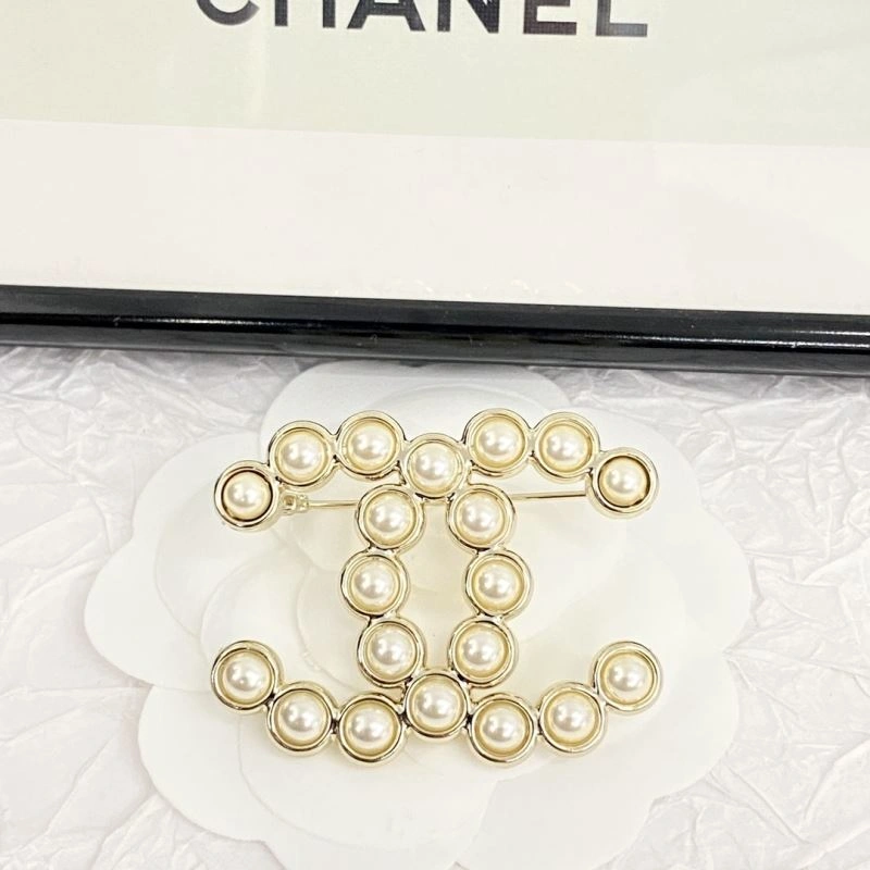 Brand-authenticated Chanel Brooches