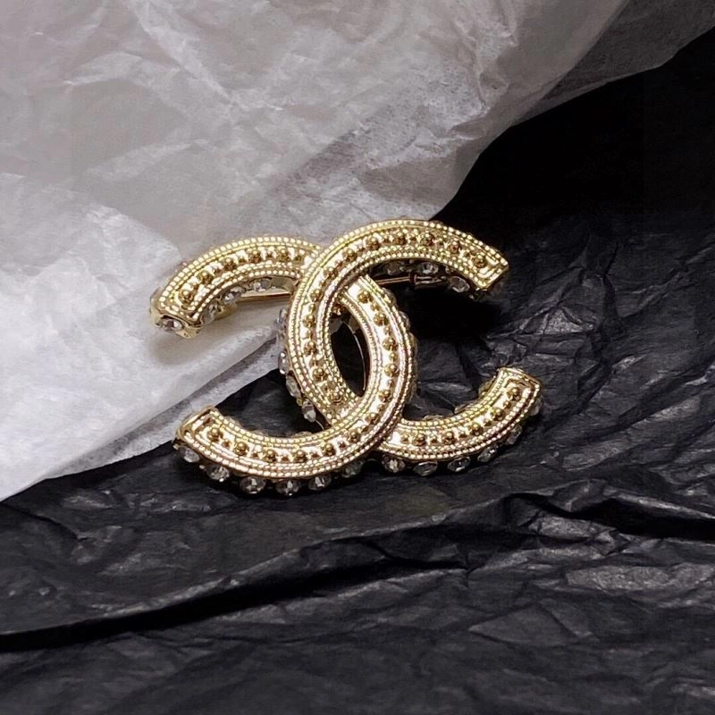 Brand-authenticated Chanel Brooches