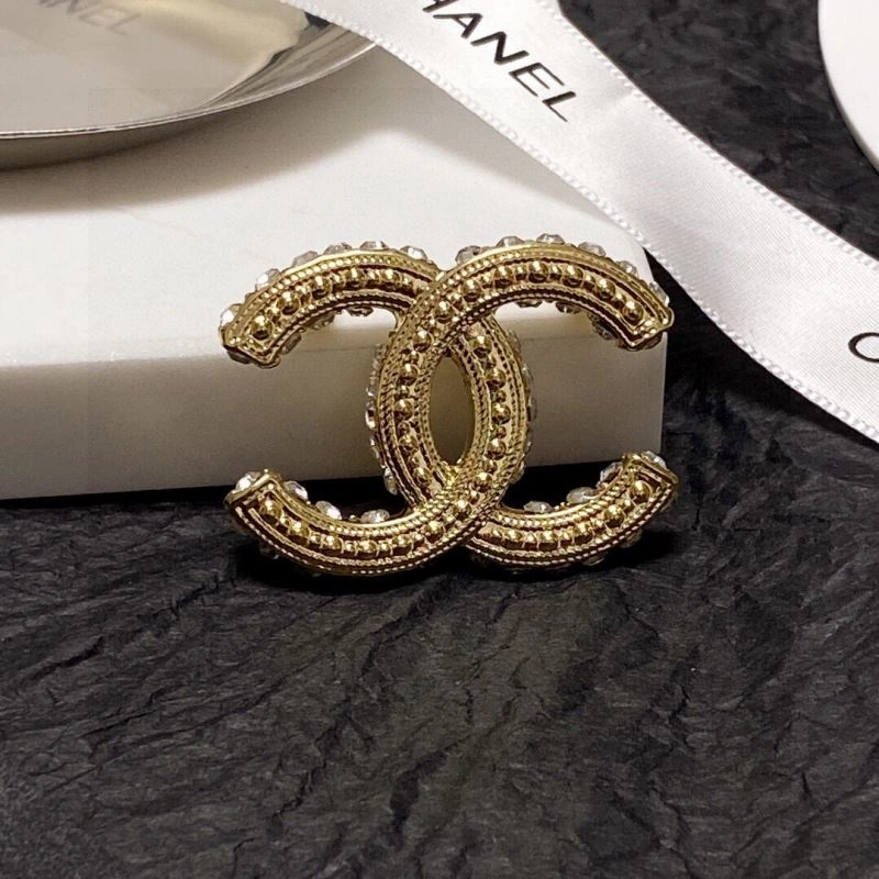 Brand-authenticated Chanel Brooches