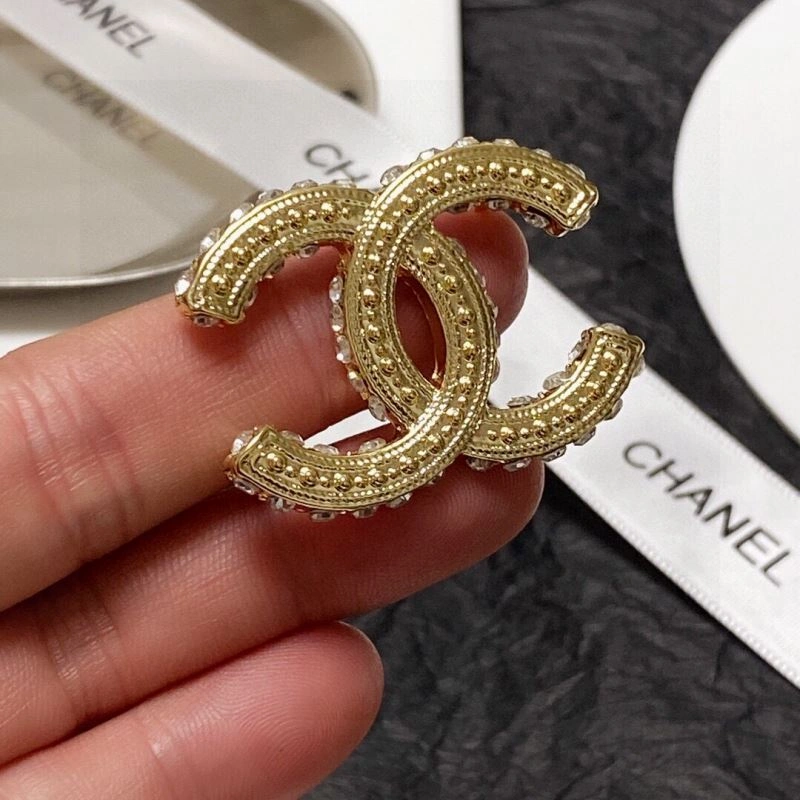 Brand-authenticated Chanel Brooches