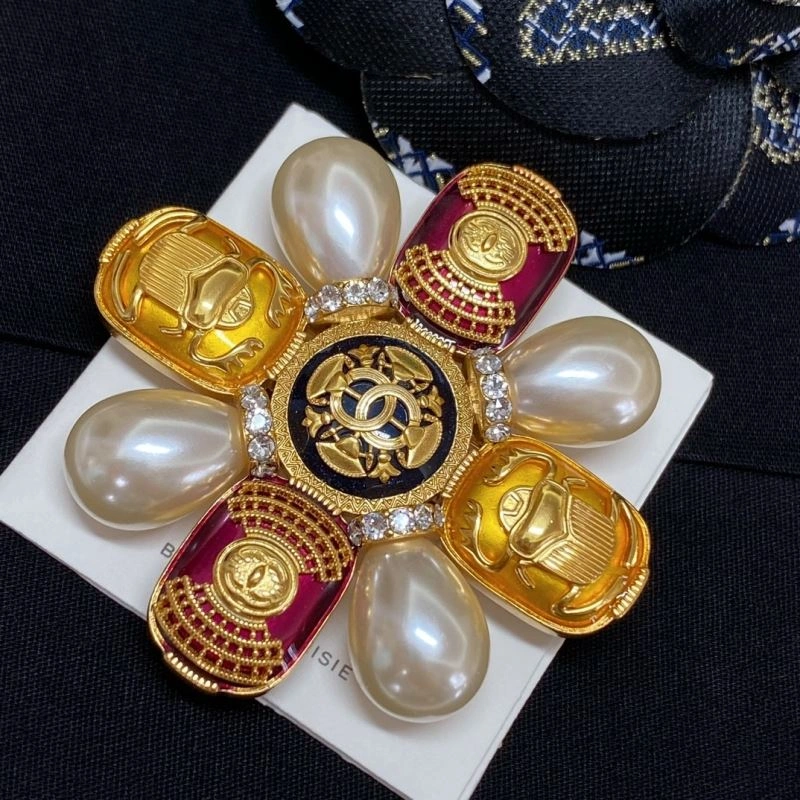 Brand-authenticated Chanel Brooches