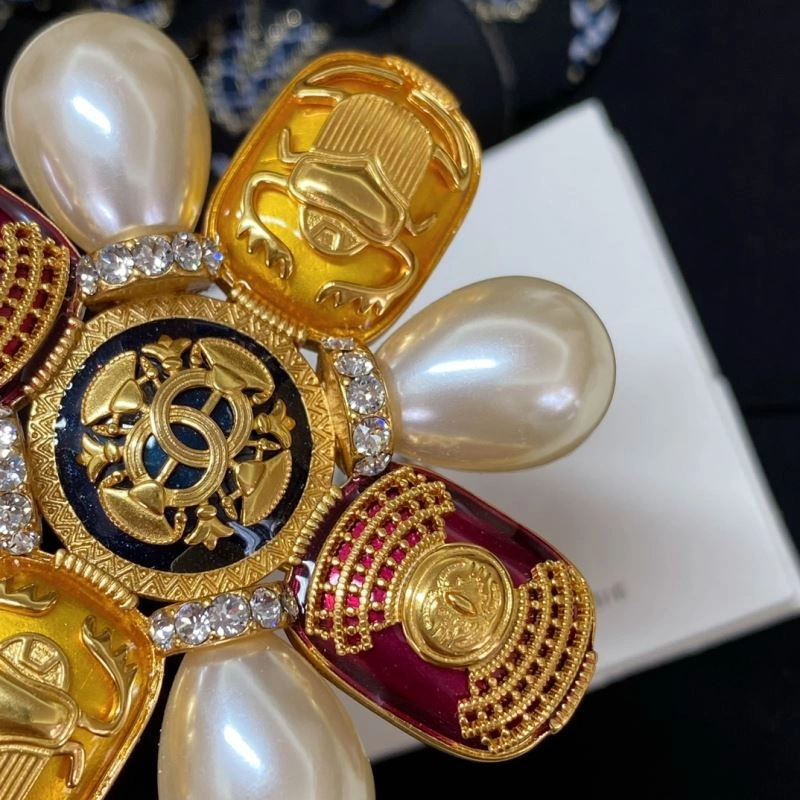 Brand-authenticated Chanel Brooches