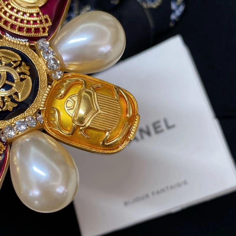 Brand-authenticated Chanel Brooches