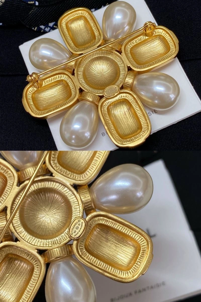 Brand-authenticated Chanel Brooches