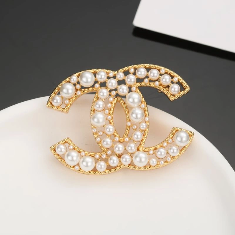 Real Chanel Brooches