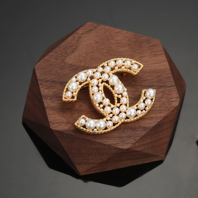 Real Chanel Brooches