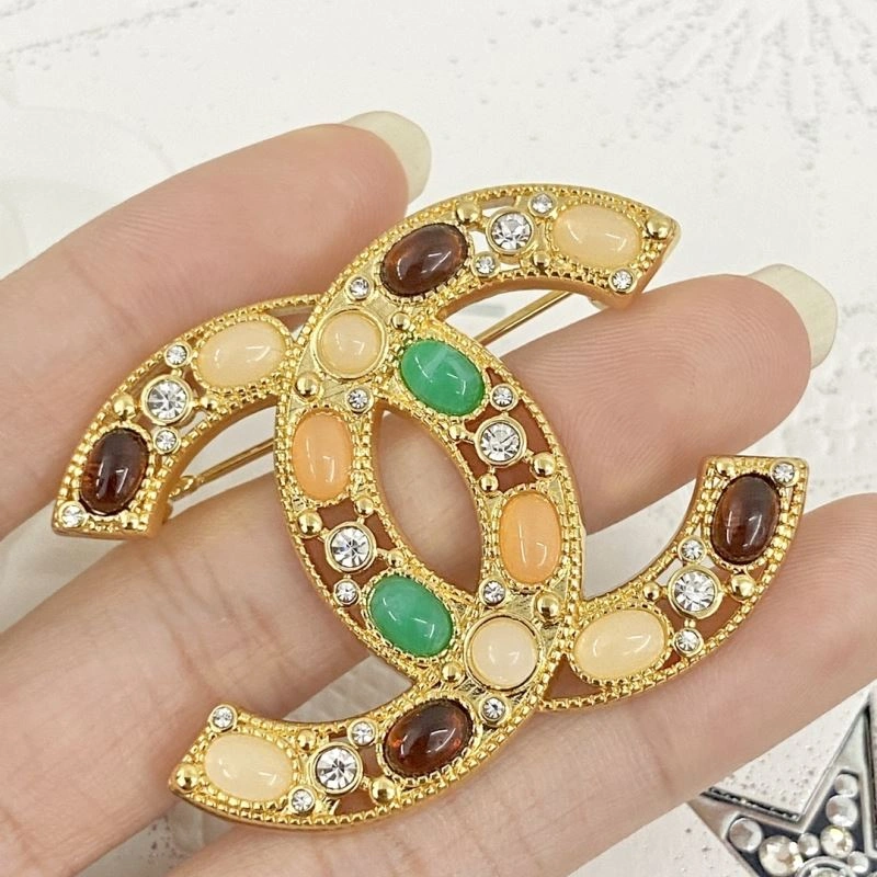 Real Chanel Brooches