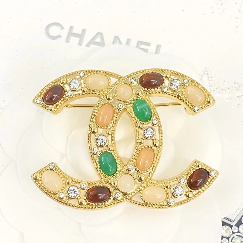 Real Chanel Brooches
